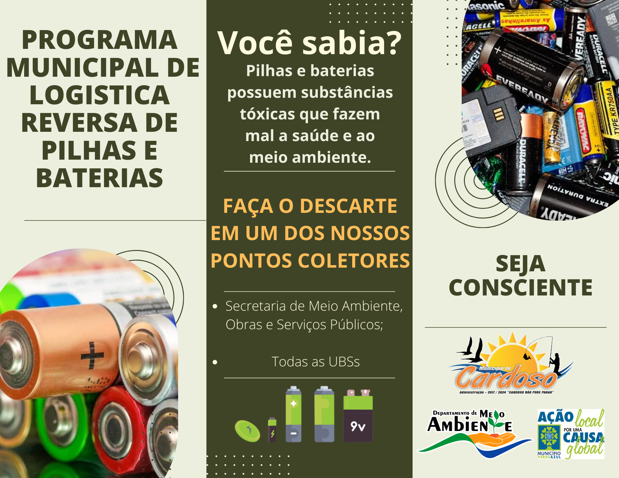 Programa Municipal de coleta de pilhas e baterias – Prefeitura ...